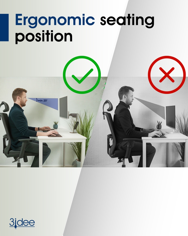 VESA adapter for Samsung M8 Smart Monitor - 75x75mm