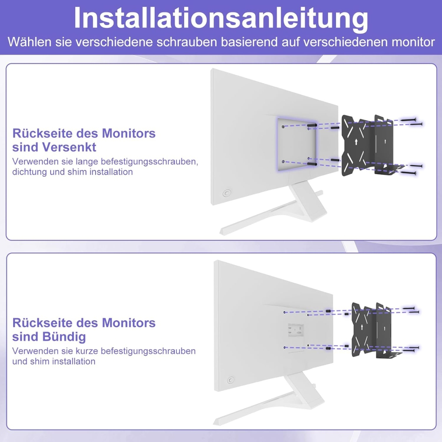 Universal Mini PC Mount VESA